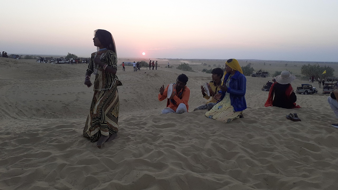 Jaiselmer Sam Désert Danse - Photo gratuite sur Pixabay - Pixabay