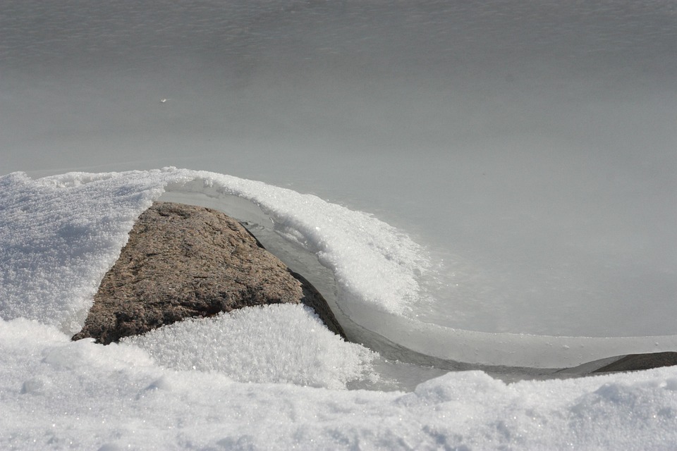 Rocher Neige Glace - Photo gratuite sur Pixabay