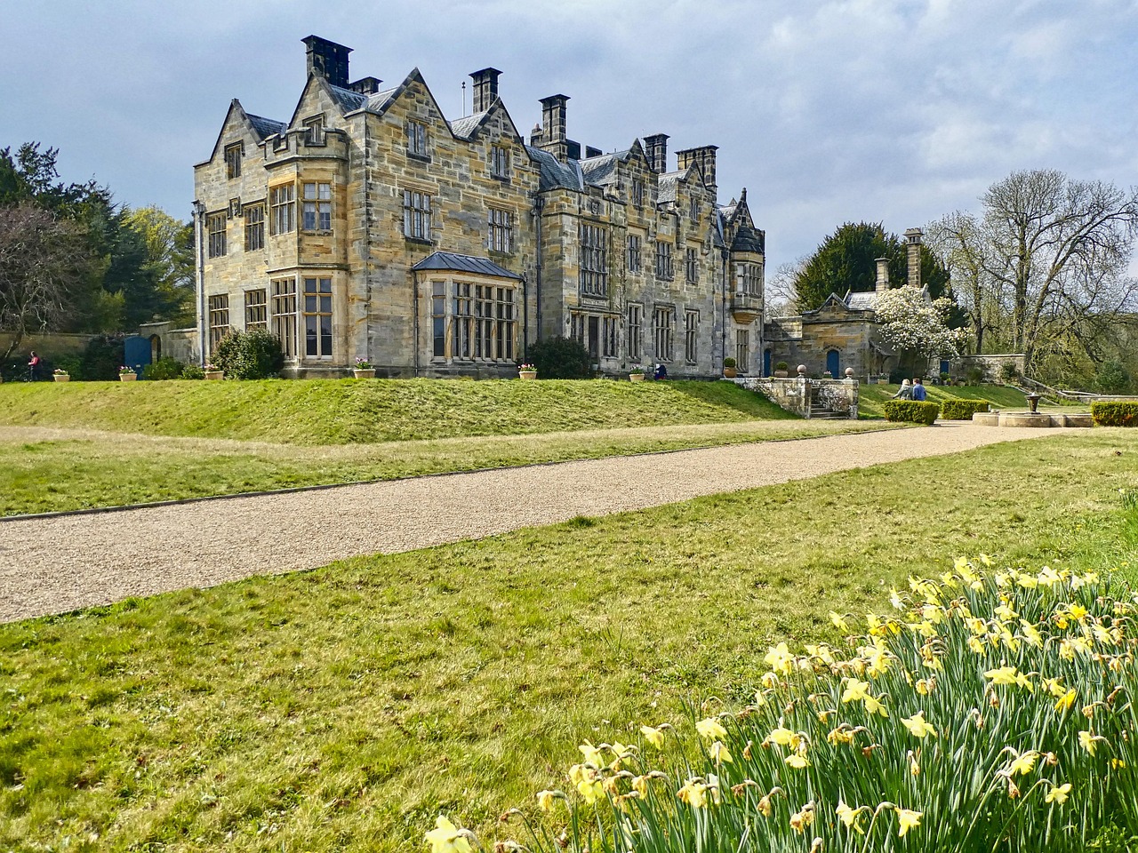 Estate Daffodils Entrance - Free photo on Pixabay - Pixabay