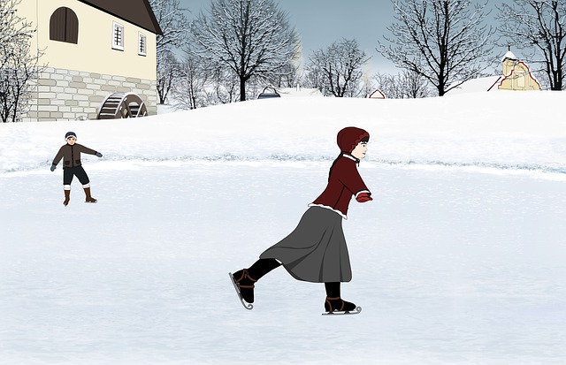 Download Children, Winter, Village. Royalty-Free Stock Illustration ...