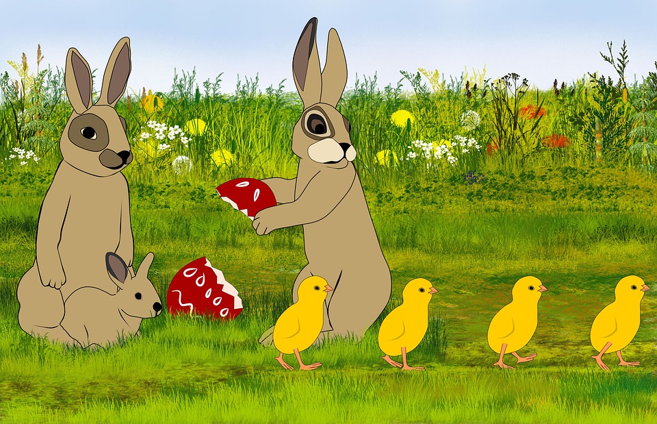 Download Hares Easter Egg Royalty-Free Stock Illustration Image - Pixabay