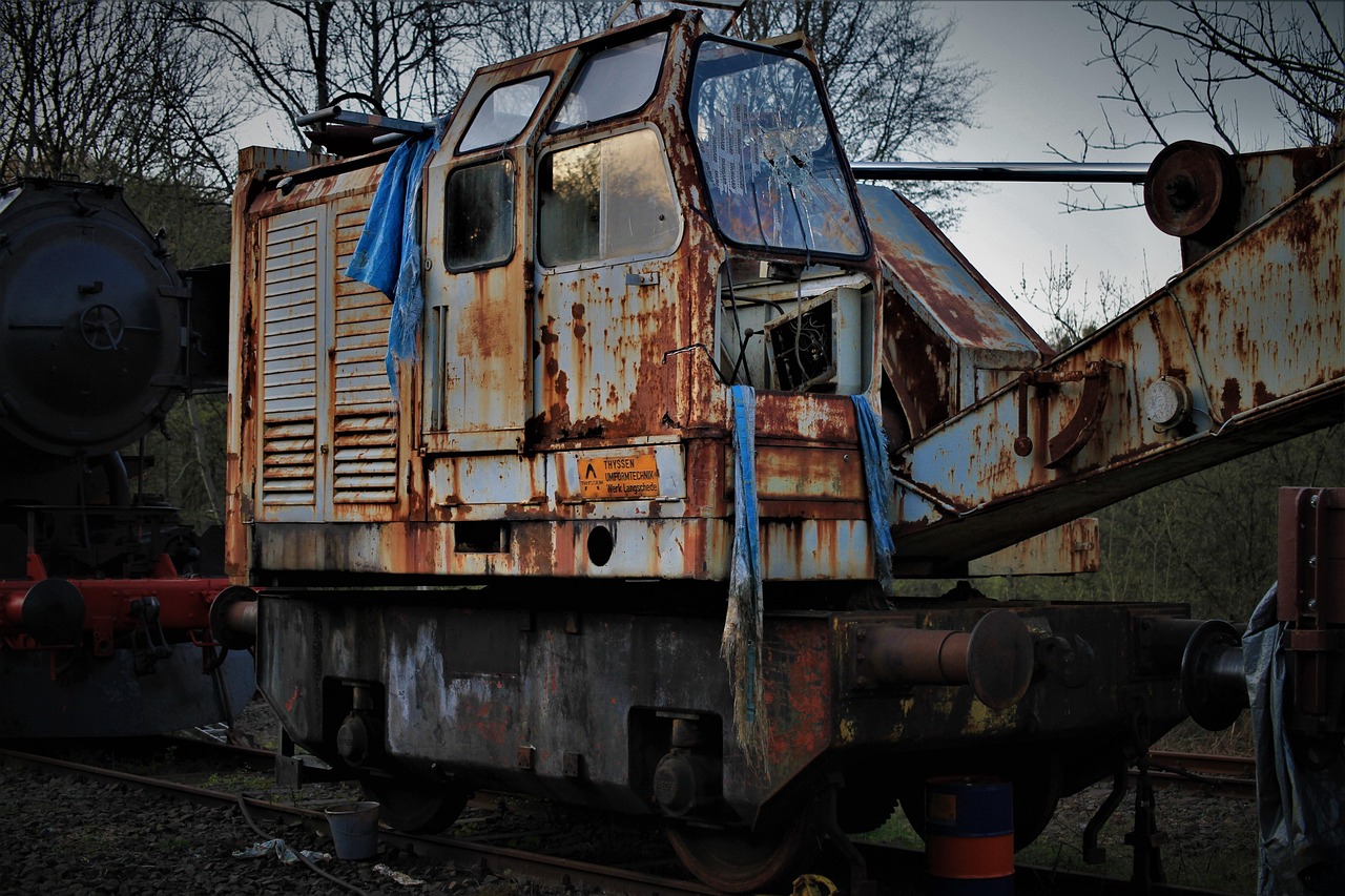 Railroad Railway Museum Scrap - Free photo on Pixabay
