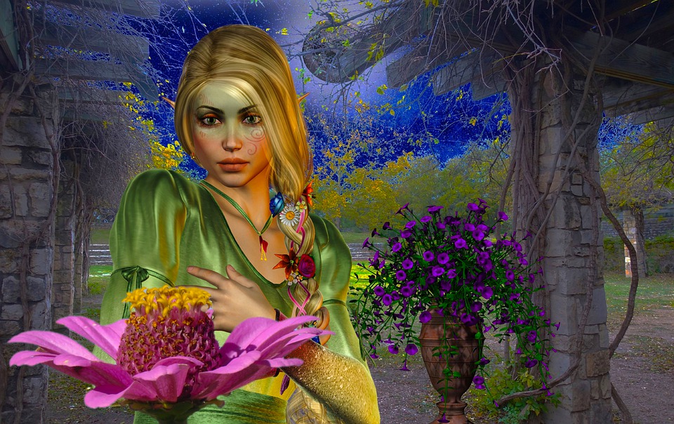 Download Fantasy, Mystery, Spring. Royalty-Free Stock Illustration ...