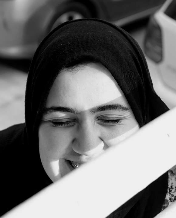 Woman Smile Hijab Free Photo On Pixabay