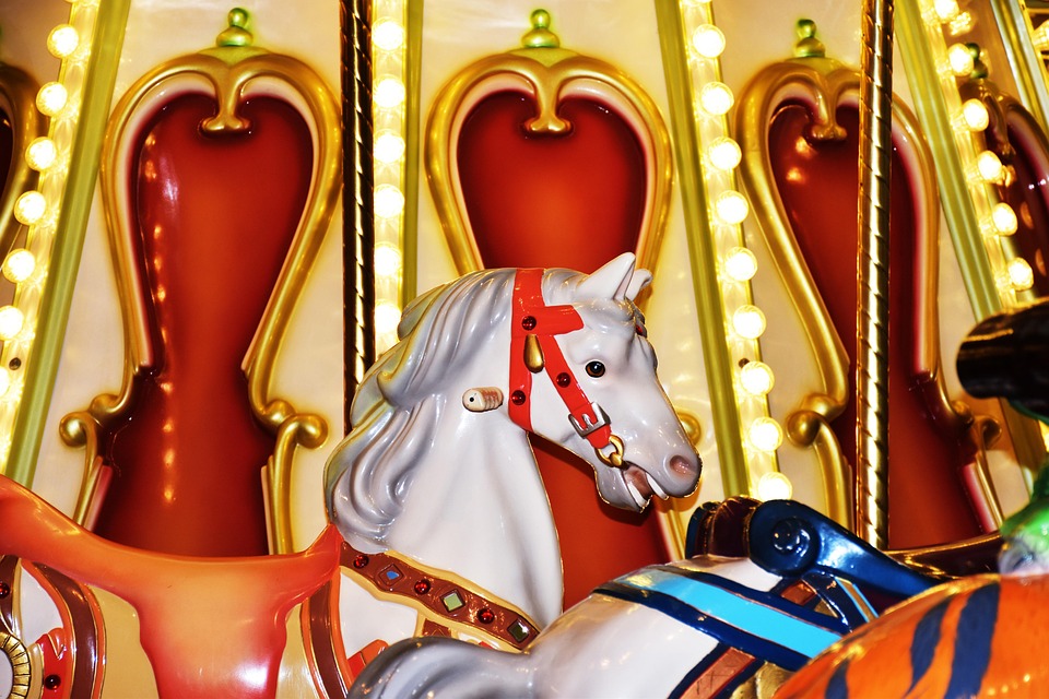Carousal เด็ก ความบันเทิง - ภาพฟรีบน Pixabay - Pixabay