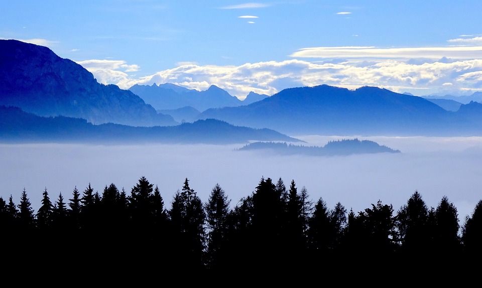 Panorama Nebel Landschaft - Kostenloses Foto auf Pixabay