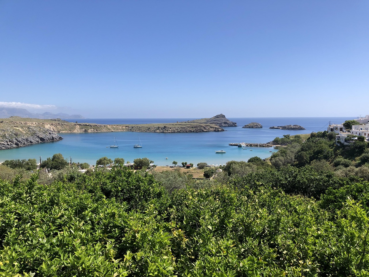 Greece Rhodes Sea - Free photo on Pixabay - Pixabay