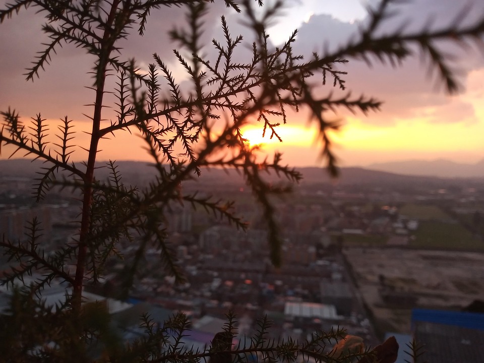 Beautiful Landscape Bogota Sunset - Free photo on Pixabay