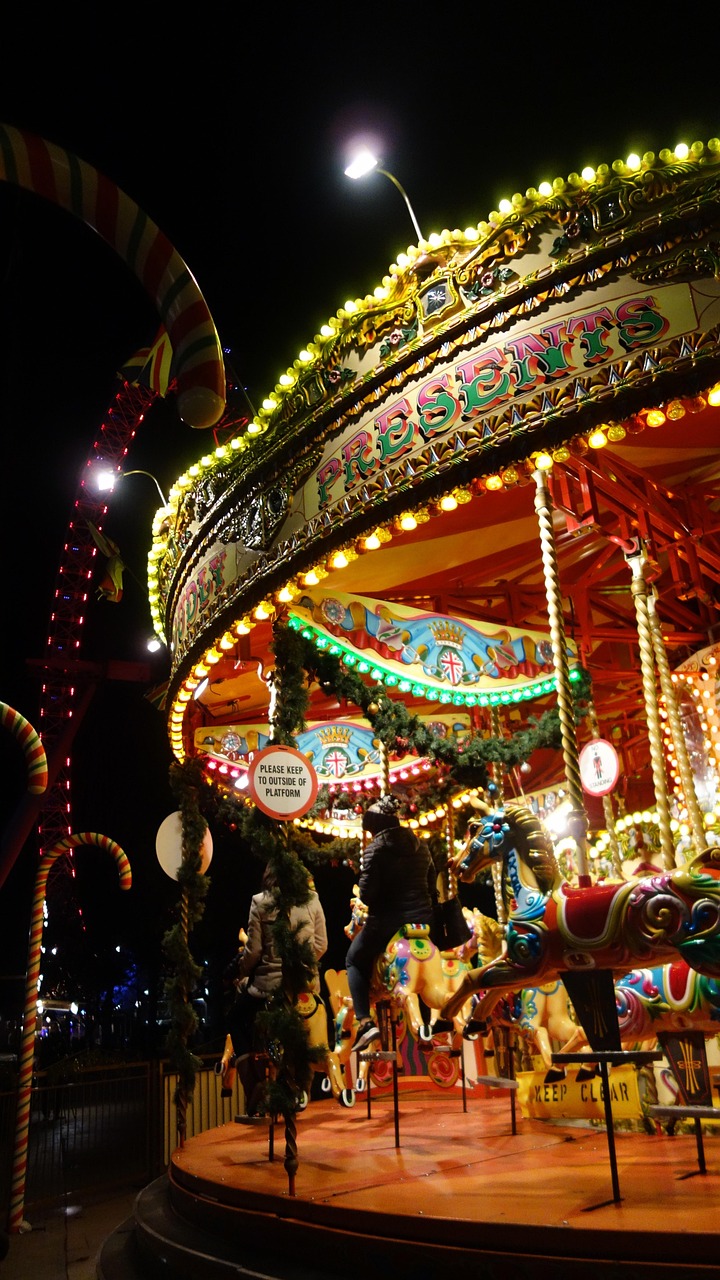 Karusell Merry-Go-Round - Gratis foto på Pixabay