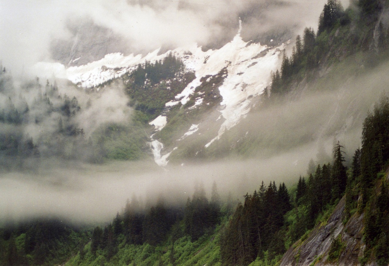 Mountain Fog Alaska - Free photo on Pixabay