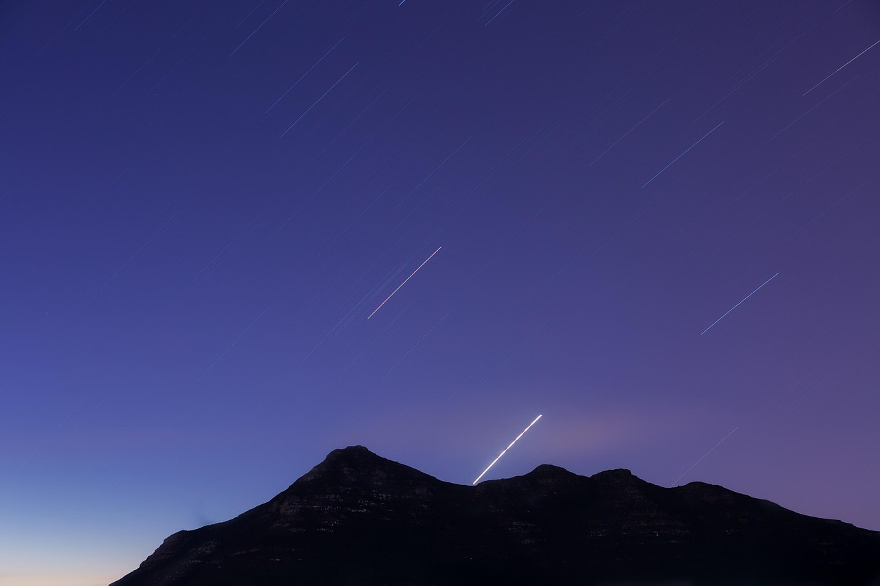 Mountain Stars Star Trail - Free photo on Pixabay - Pixabay