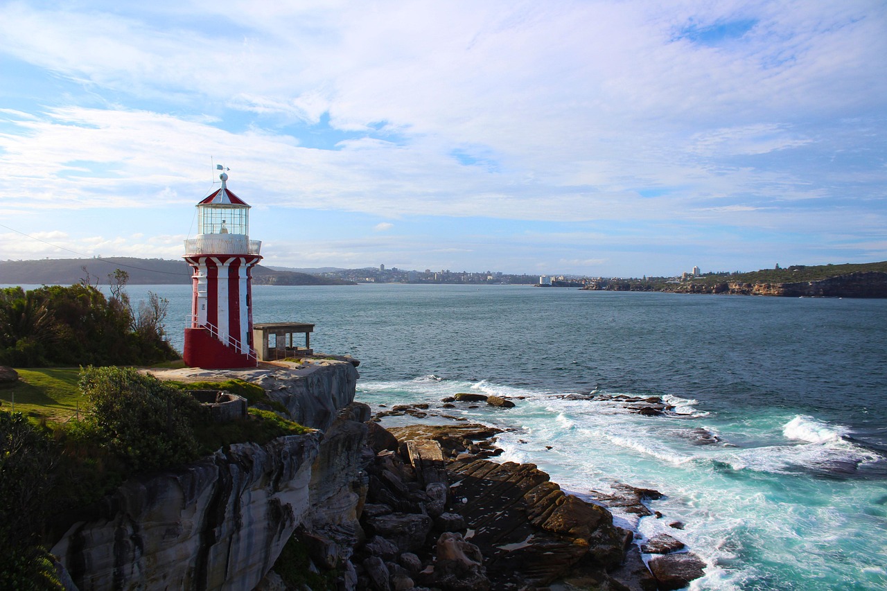 Lighthouse Cliff Water - Free photo on Pixabay - Pixabay