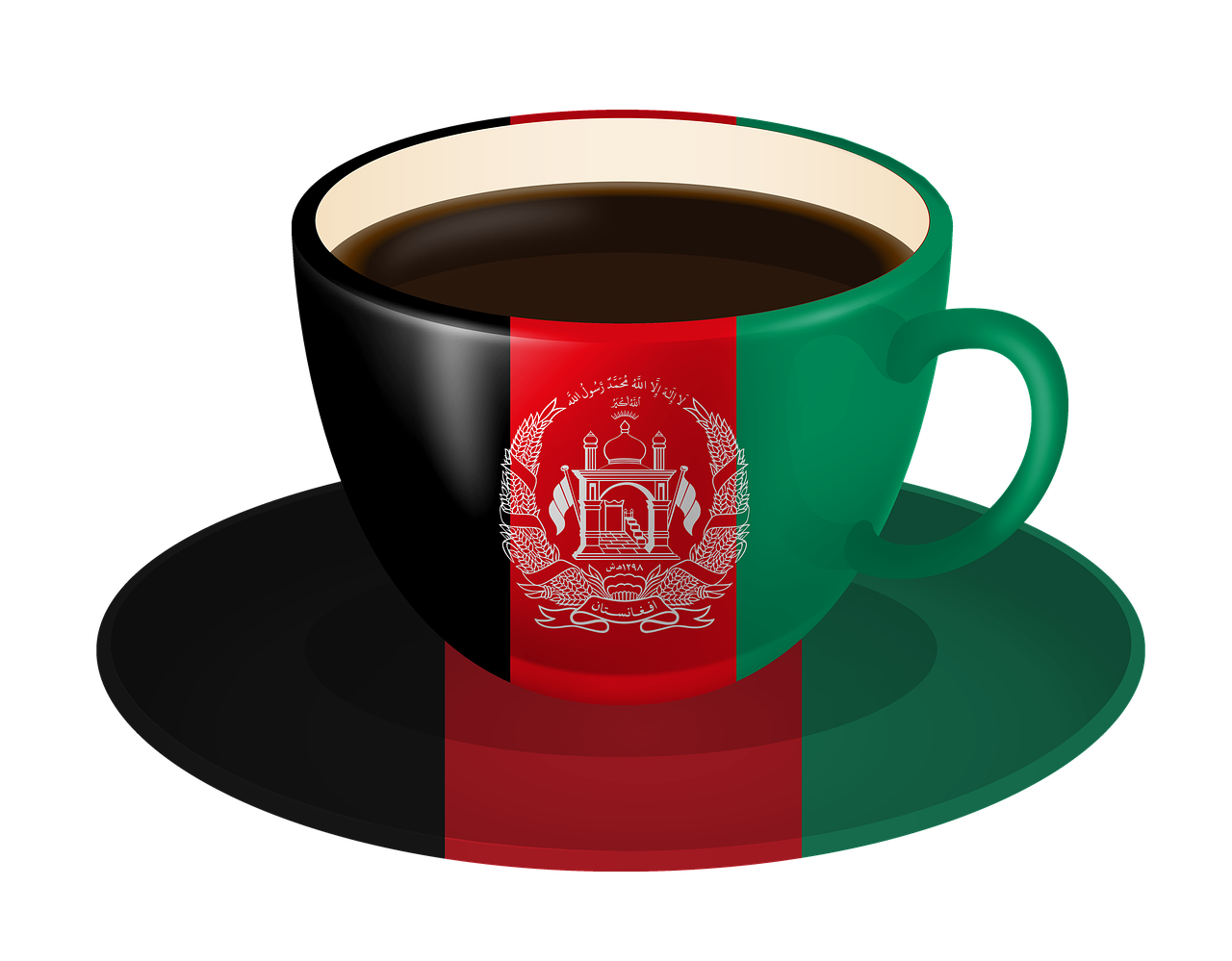 Download Coffee, Mug, Afghanistan. Royalty-Free Stock Illustration ...