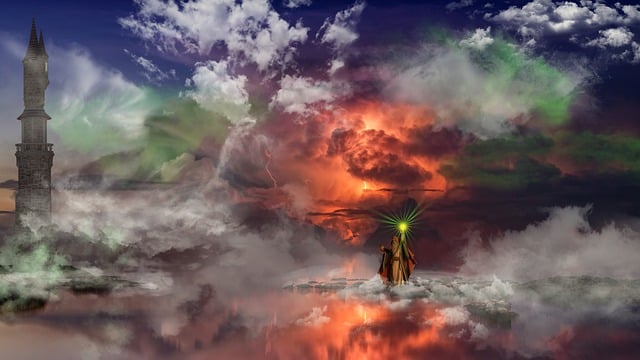 Download Fantasy, Wizard, Storm. Royalty-Free Stock Illustration Image ...