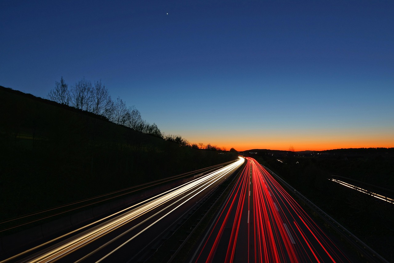 Autobahn Highway Lights - Free photo on Pixabay - Pixabay