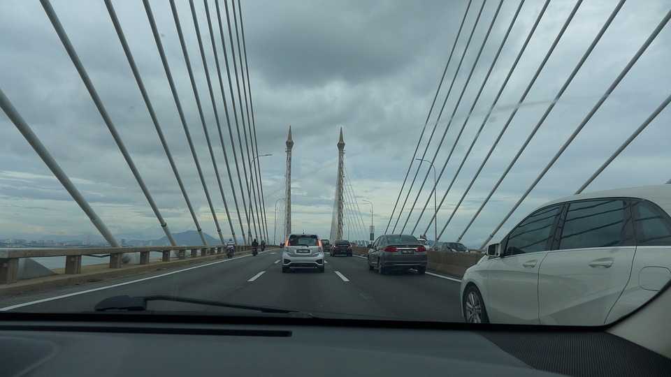 Penang Bridge Traffic Jam While - Free photo on Pixabay - Pixabay