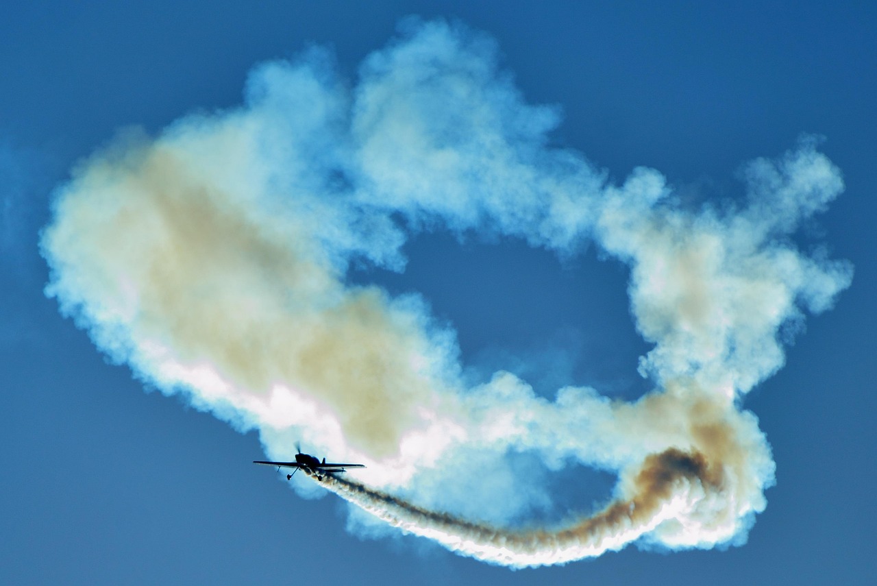 Avion Ciel Fumée - Photo gratuite sur Pixabay - Pixabay
