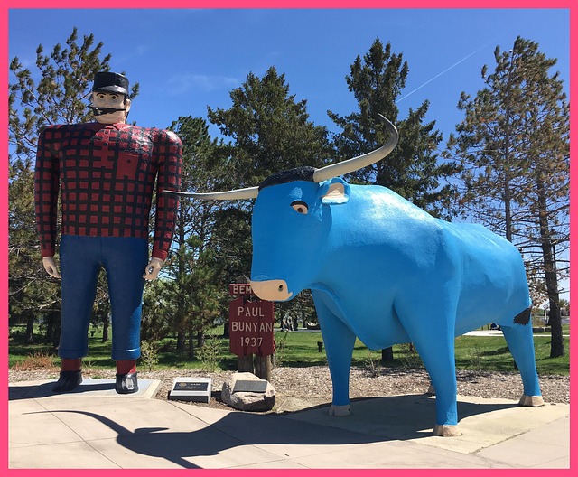 Babe The Blue Ox Paul Bunyan - Free photo on Pixabay