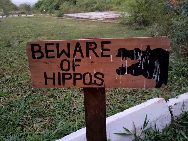 Sign Hippo Africa - Free photo on Pixabay - Pixabay
