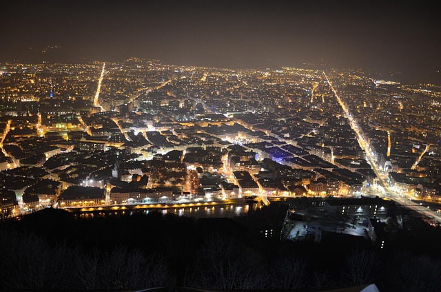 Vue De Nuit Grenoble - Photo gratuite sur Pixabay - Pixabay