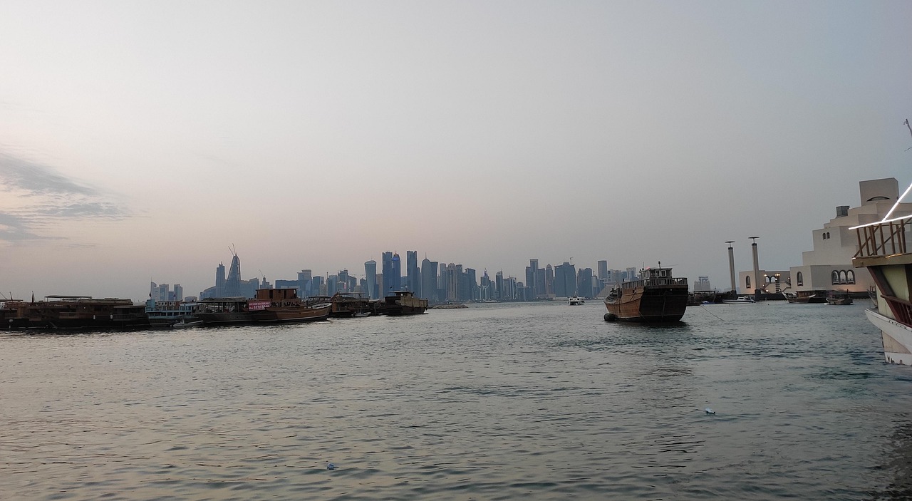 Doha Skyline Water - Free photo on Pixabay