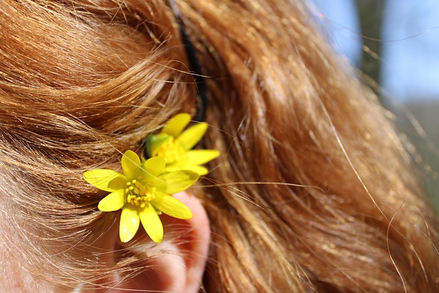 Flower Hair Red - Free photo on Pixabay