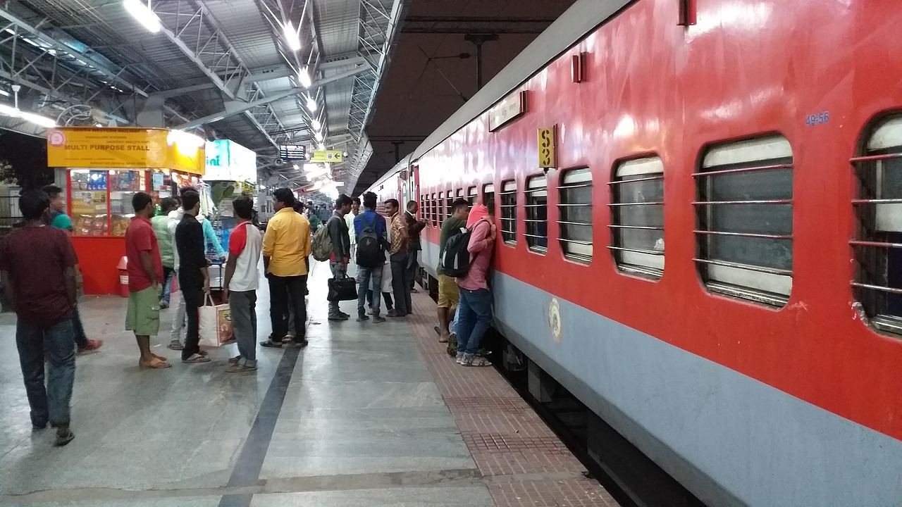 Trainstation India - Free photo on Pixabay