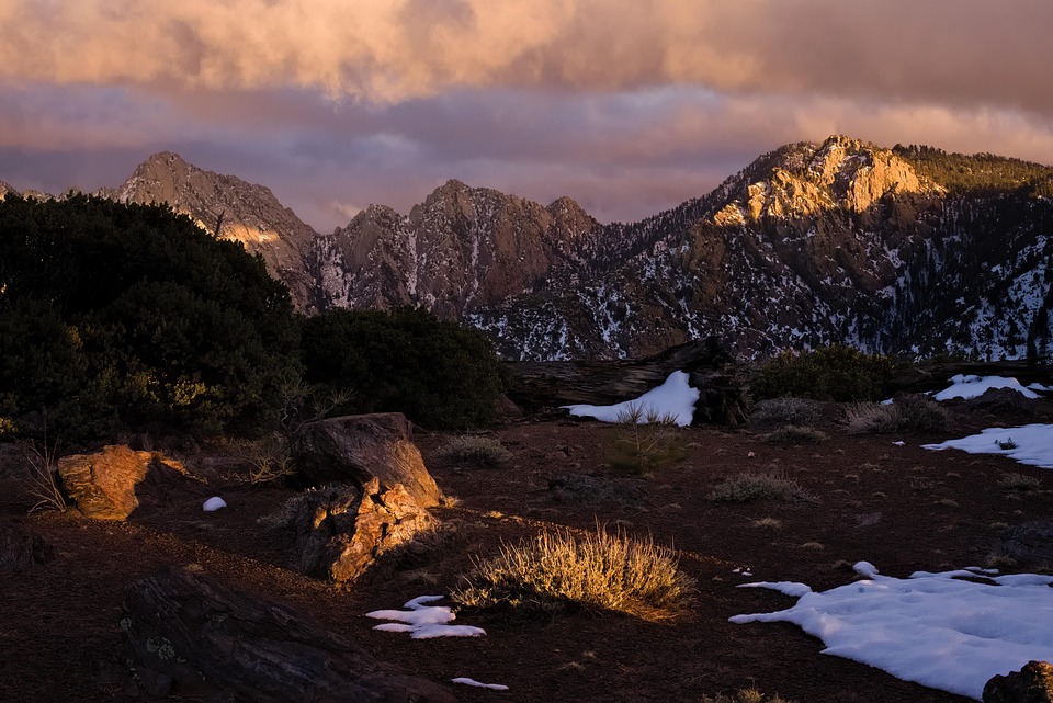 Mountain Sunset Alpenglow - Free photo on Pixabay