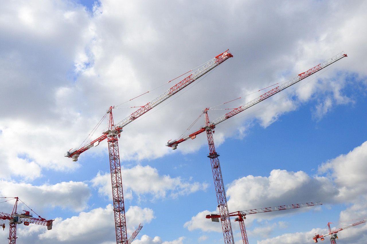 Cranes Works Project - Free photo on Pixabay