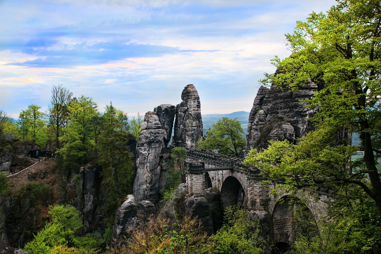 Bastion Sandstone Elbe - Free photo on Pixabay