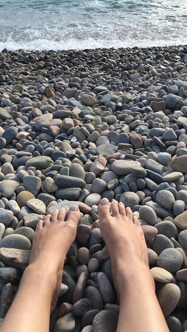 Feet Beach Stones Free Photo On Pixabay Pixabay