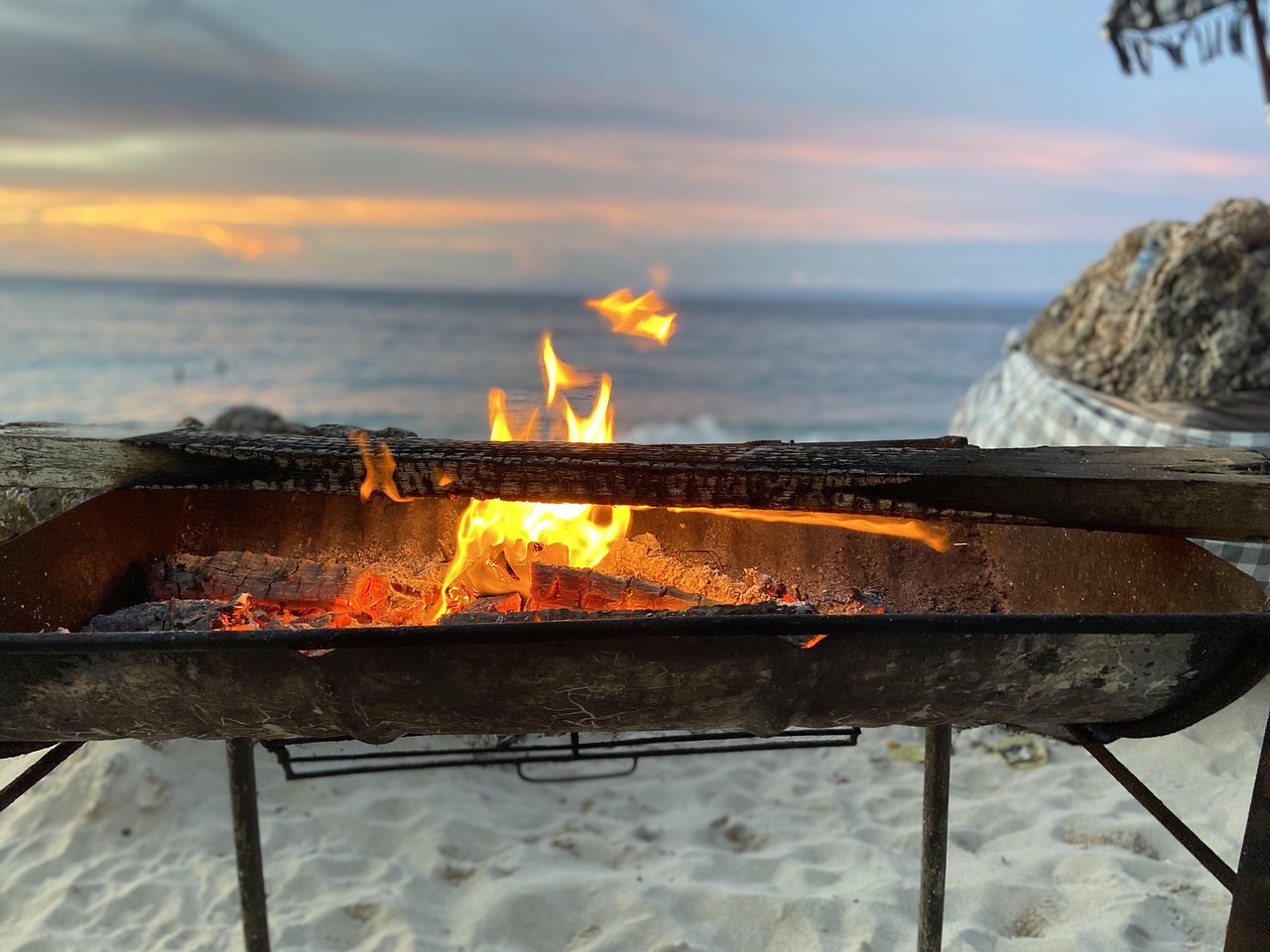 Barbeque Beach Side - Free photo on Pixabay - Pixabay