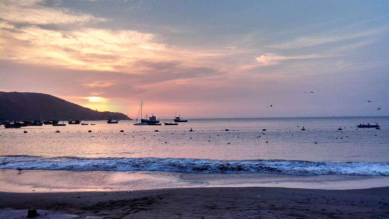 Sunset On The Beach Calm Sea - Free photo on Pixabay - Pixabay