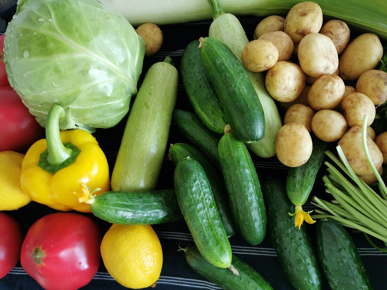 Des Légumes Concombres Tomates - Photo gratuite sur Pixabay - Pixabay