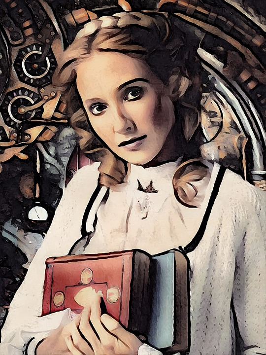 Download Clockwork, Steampunk, Woman. Royalty-Free Stock Illustration ...