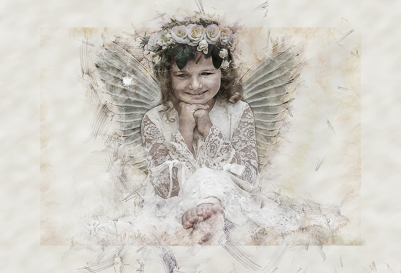 Download Angel, Angel Girl, Girl. Royalty-Free Stock Illustration Image ...