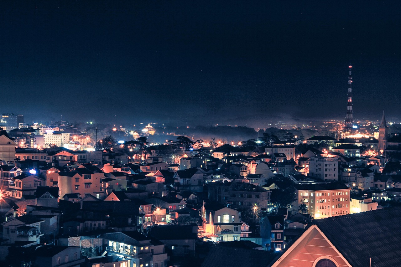 Dalat City Vietnam Night - Free photo on Pixabay - Pixabay