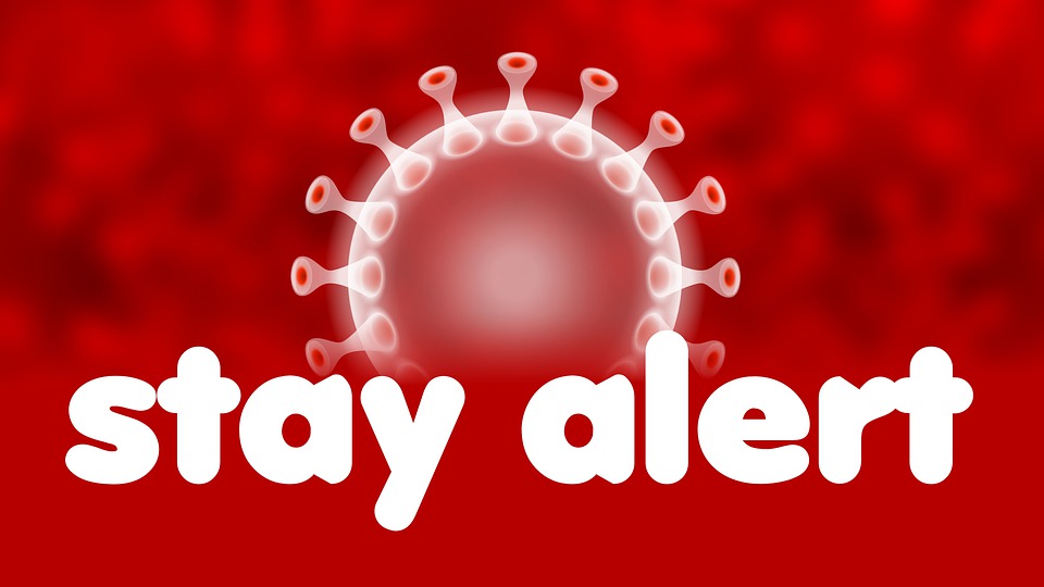 Download Be Careful, Stay Alert, Social Distancing. Royalty-Free Stock ...