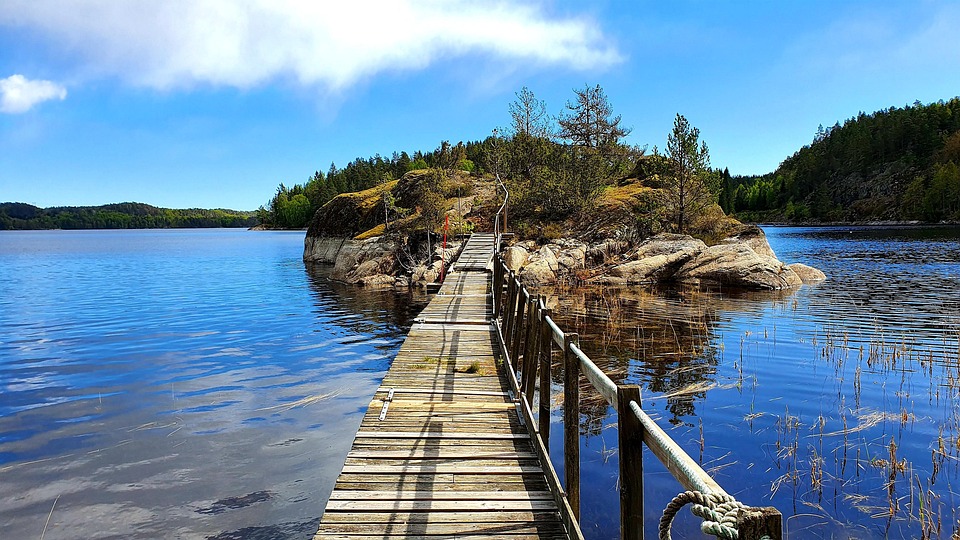 Lake Island Boardwalk - Free photo on Pixabay