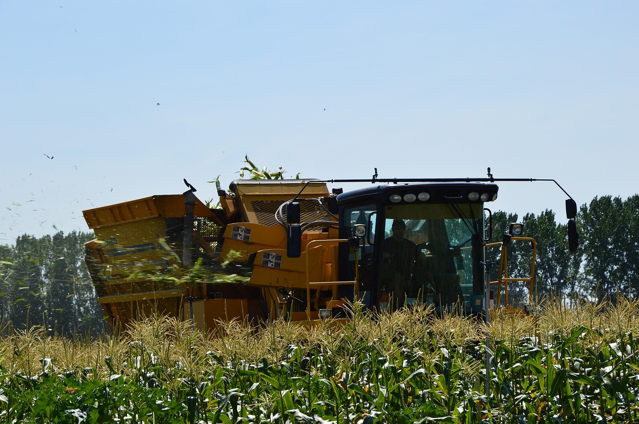 Combine Harvester Corn - Free photo on Pixabay - Pixabay