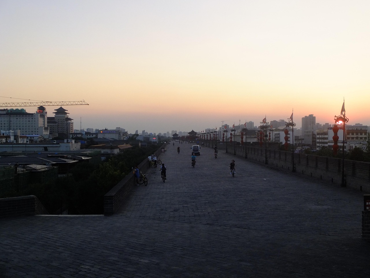 Xi'An City Wall Sunset - Free photo on Pixabay - Pixabay