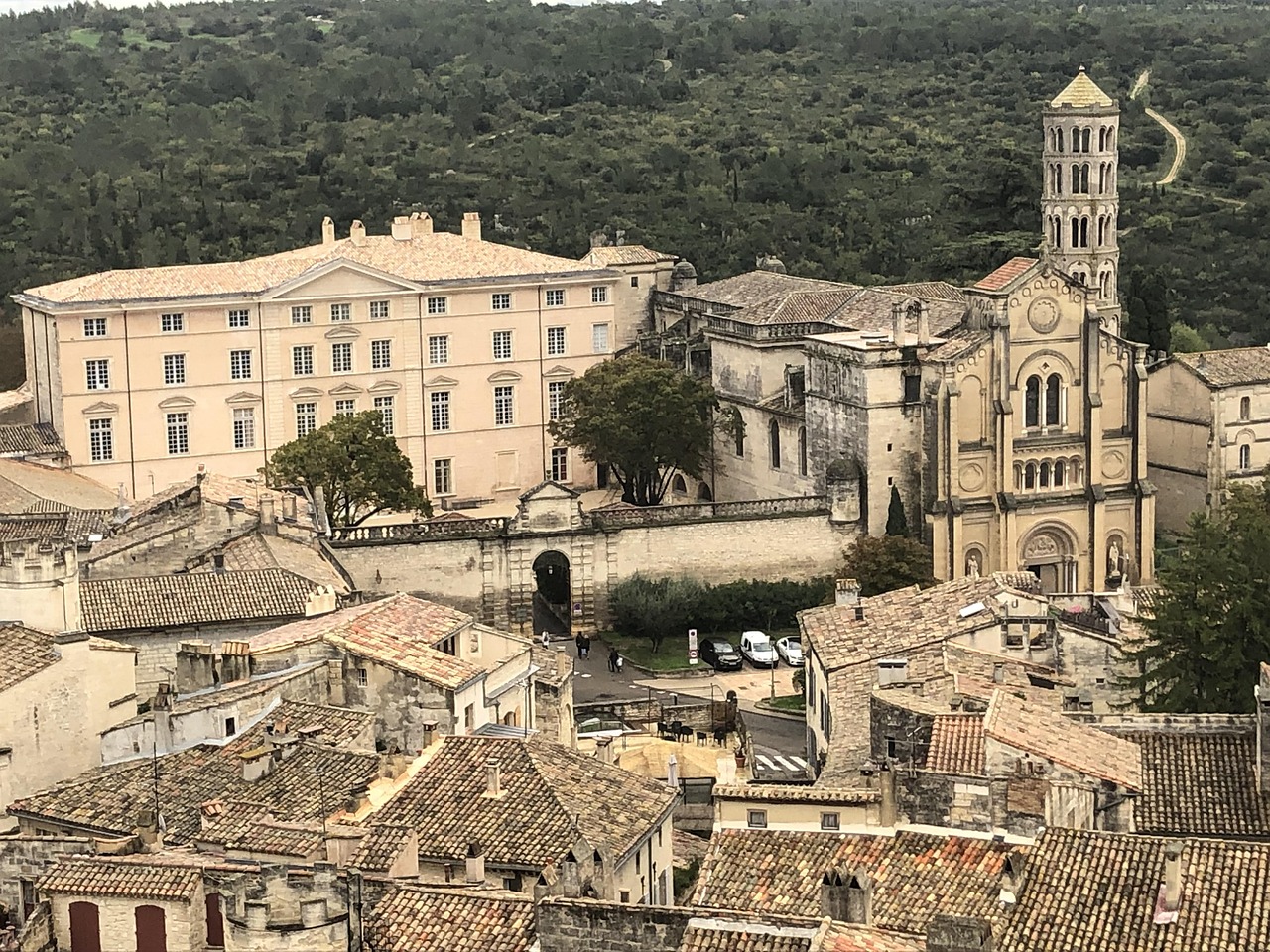 Ville Vue D'En Haut Uzes La - Photo gratuite sur Pixabay - Pixabay