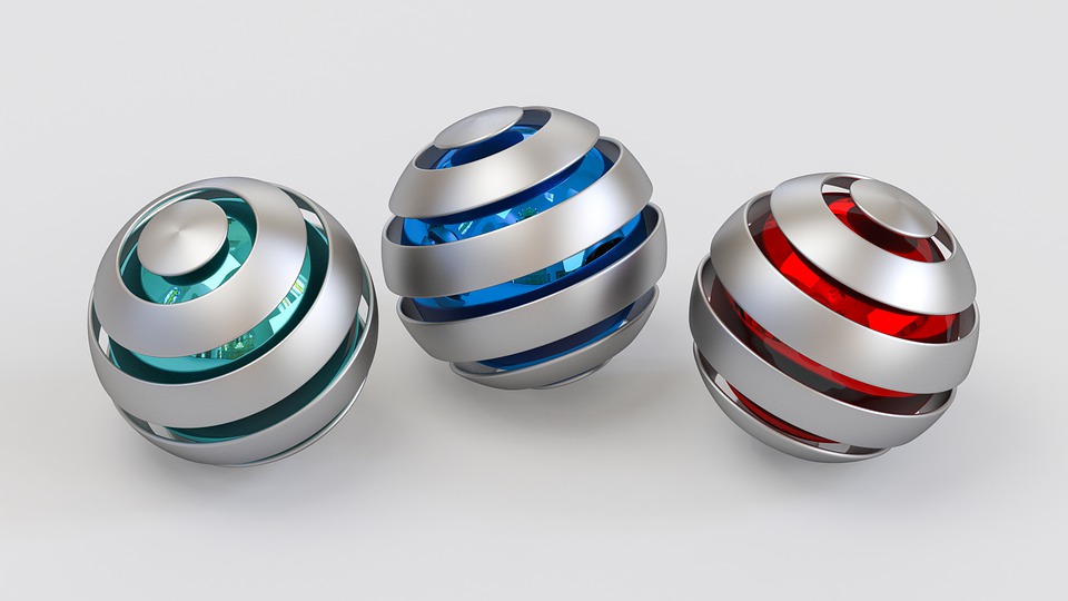 Download Silver Balls, Stripe Balls, Balls. Royalty-Free Stock ...