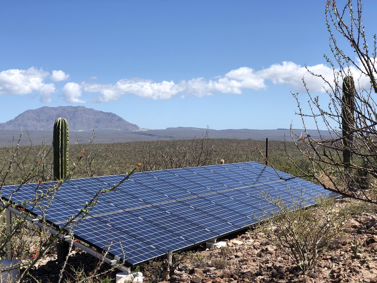 Solar Panel Desert Renewable - Free photo on Pixabay - Pixabay
