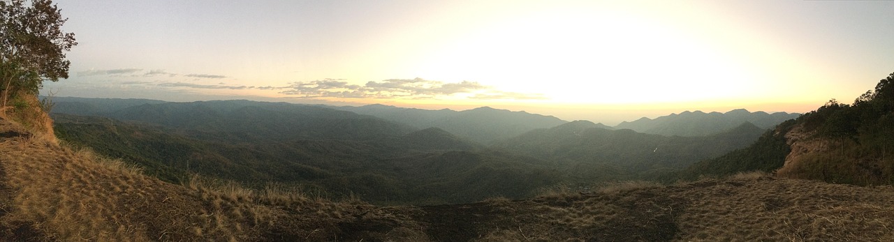 Sonnenuntergang Auf Phu Pha Dang - Kostenloses Foto auf Pixabay - Pixabay