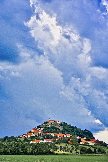 Hilltop Sky Fortress - Free photo on Pixabay - Pixabay