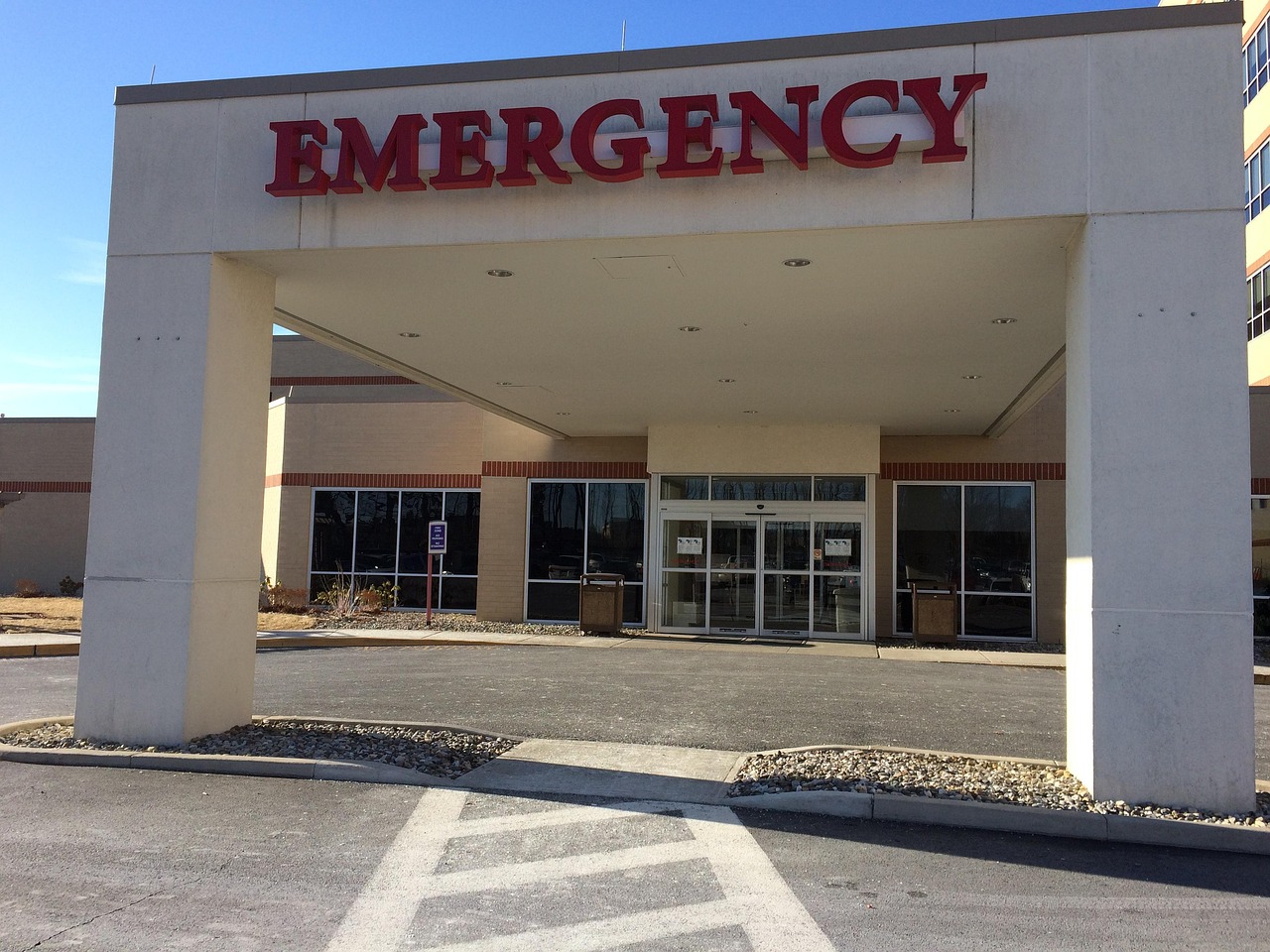 Emergency Hospital At Night A Beacon in the Night — Greg Benson Photography