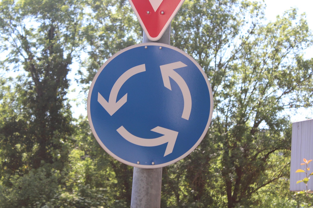Verkehrsschild Kreisverkehr Schild - Photo gratuite sur Pixabay - Pixabay