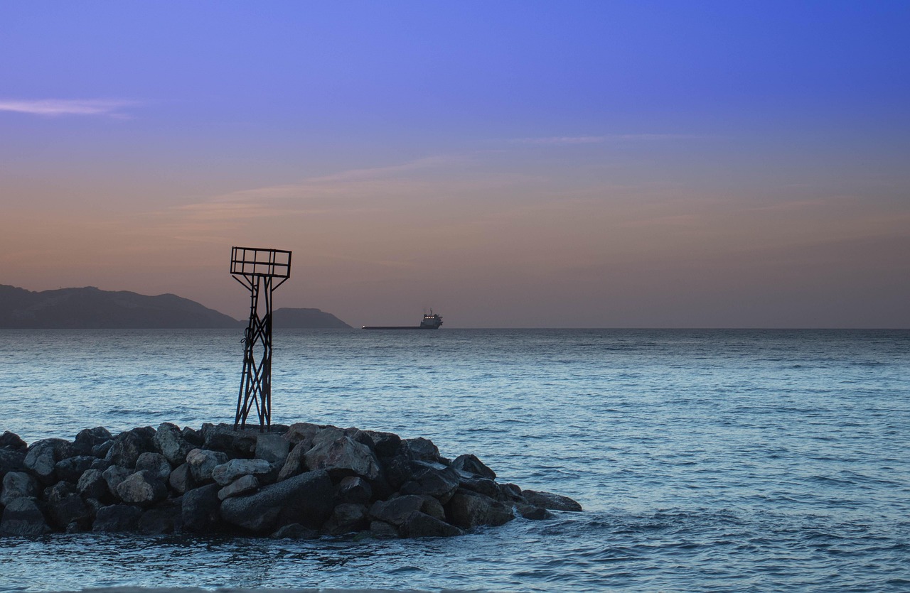 Blue Sea Ship Free Photo On Pixabay Pixabay