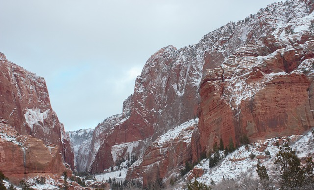 Cliffs Canyon Snow - Free photo on Pixabay - Pixabay